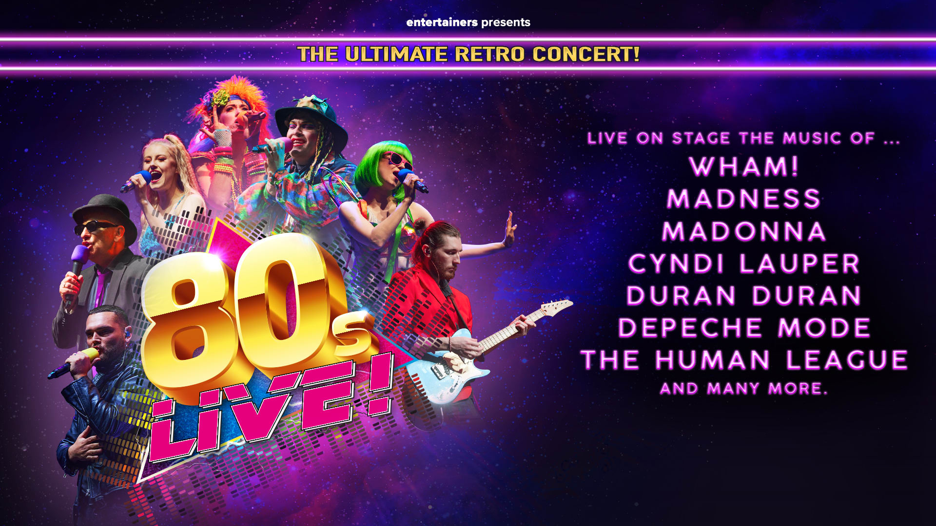 80s Live Tickets | Sunderland Empire in Sunderland | ATG Tickets